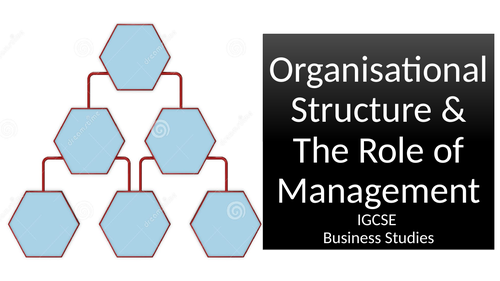 Organizational Structure and the Role of Management | Teaching Resources
