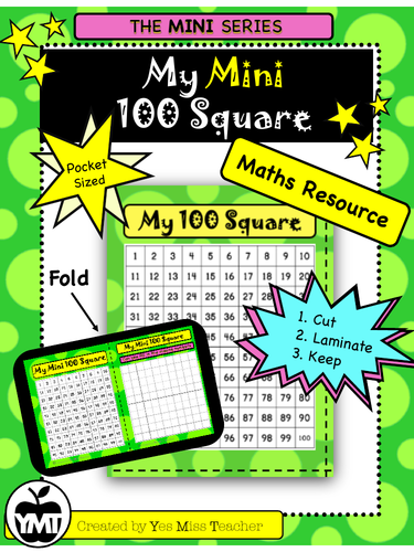 My MINI 100 Square - MINI Series | Teaching Resources