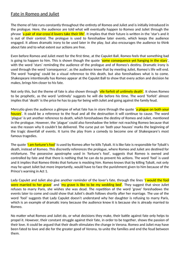GCSE WJEC ROMEO AND JULIET EXAMPLE ESSAYS | Teaching Resources