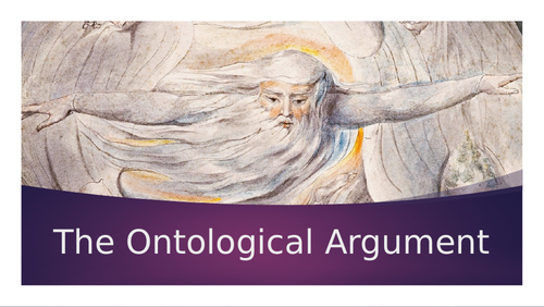 The Ontological Argument | Teaching Resources