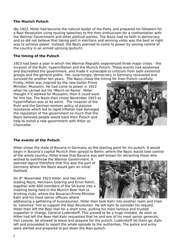 Secondary contemporary history (1901 – present day) resources