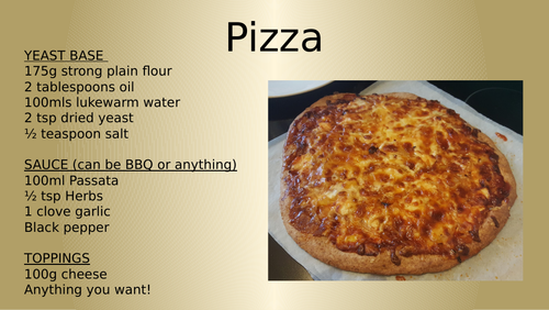 Pizza how to make Tutorial | Teaching Resources
