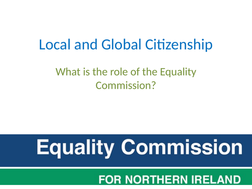 LLW The Role of the Equality Commission, Human Rights Commission and ...