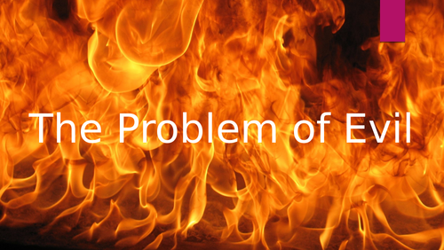The Problem of Evil | Teaching Resources