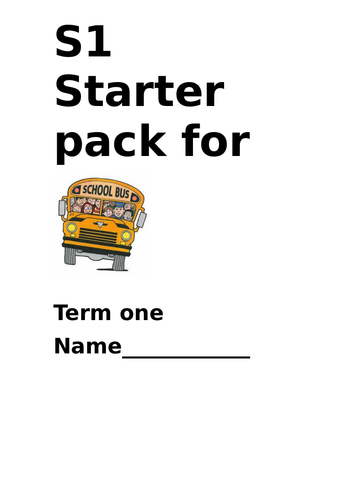 English starter pack | Teaching Resources