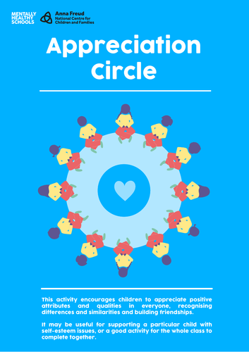 Appreciation Circle: celebrating ourselves and others | Teaching Resources
