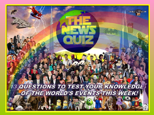 The News Quiz 29th June - 6th July 2020 Form Tutor Time Current Affairs ...