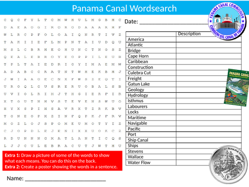 Panama Canal Worksheet - prntbl.concejomunicipaldechinu.gov.co