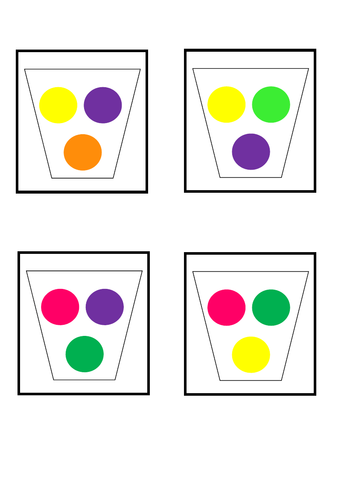 Pom Pom colour matching | Teaching Resources