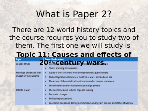 Militarism as a cause of World War One | Teaching Resources
