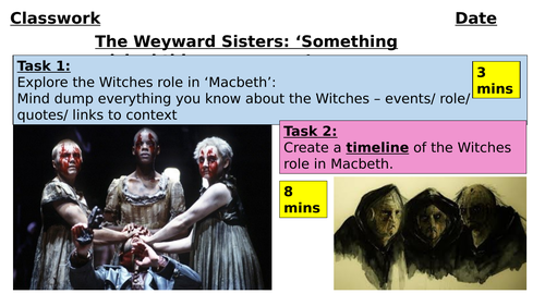 The Witches of Macbeth | Teaching Resources