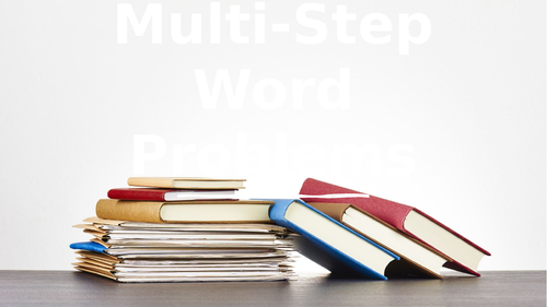 Introduction to Multi-Step Word Problems | Teaching Resources Introduction to Multi-Step Word Problems | Teaching Resources