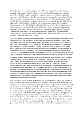 Culture and identity model answers | Teaching Resources