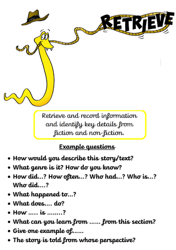 Reading Vipers Posters Teaching Resources