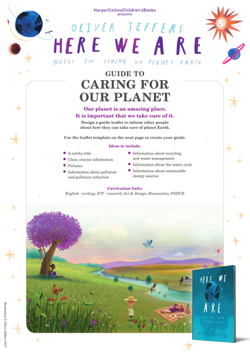 Oliver Jeffers: Here We Are Resources Bundle | Teaching Resources