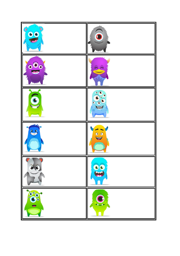 Class Dojo tray/peg labels | Teaching Resources
