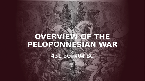 Overview of the Peloponnesian War | Teaching Resources