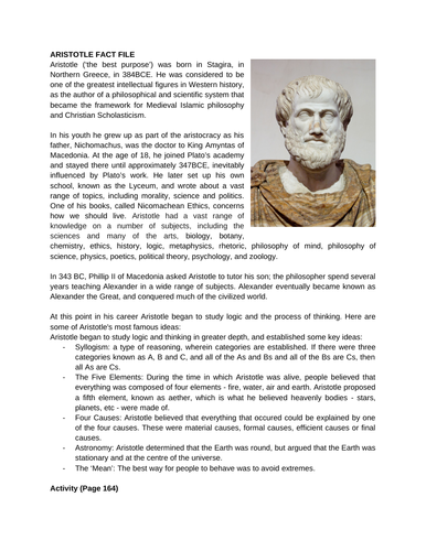 Aristotle's Virtue Ethics Notes | Teaching Resources
