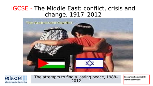 iGCSE History 17: The First Intifada 1987-91 | Teaching Resources