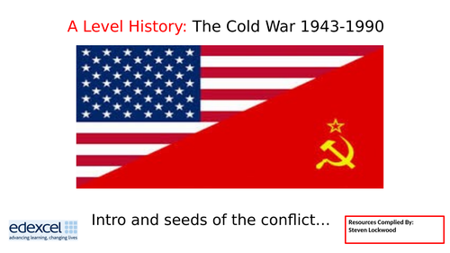 A-Level History 1: The Cold War - Ideologies | Teaching Resources