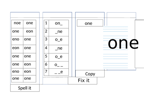 Editable high frequency words mini book | Teaching Resources