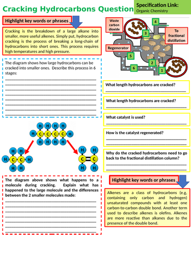 homework revision plan with resources for year 11 chemistry | Teaching ...