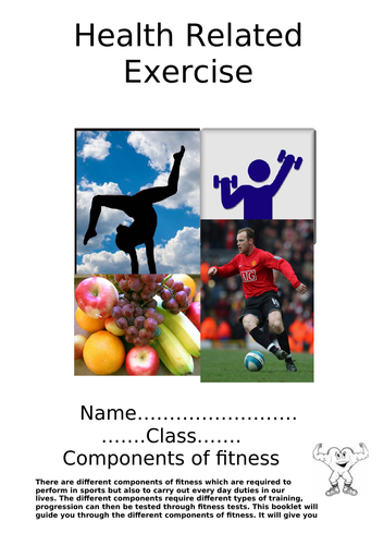 Health and Fitness Booklet KS3 | Teaching Resources