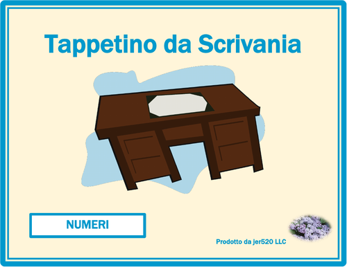 Numeri (Numbers in Italian) | Teaching Resources