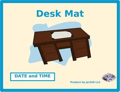 time-and-date-in-english-desk-mat-teaching-resources