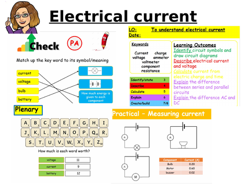 Electric Current | Teaching Resources