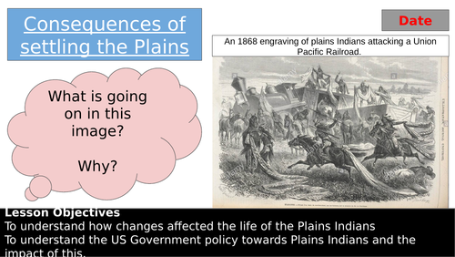 Edexcel GCSE History; The American West - Topic 2.3; Consequences of ...