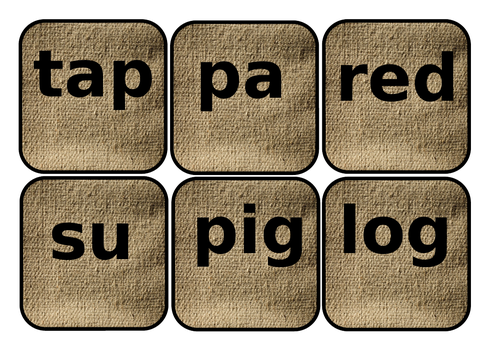 CVC word scavenger hunt | Teaching Resources