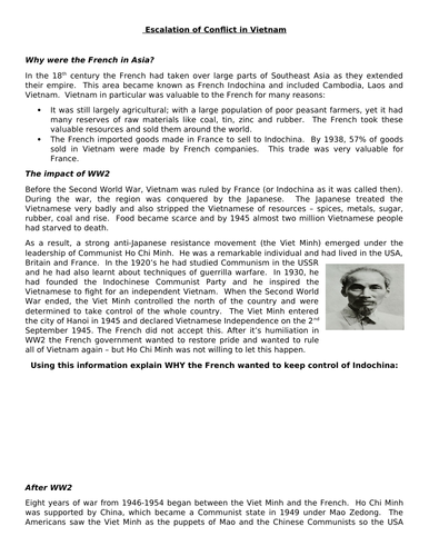AQA 8145 - The French In Asia (conflict in Asia( | Teaching Resources