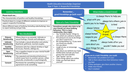 Year 9 PSHE / Health Education Knowledge Organisers Bundle | Teaching ...