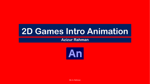 2D Games Animation Intro | Teaching Resources