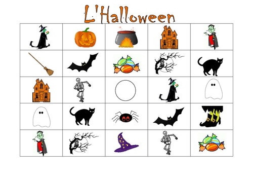 FRENCH - HALLOWEEN - GAMES | Teaching Resources