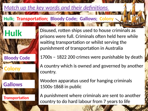 Crime and Punishment The Bloody Code | Teaching Resources