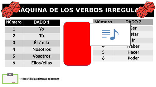Spanish irregular verbs conjugation activity | Teaching Resources