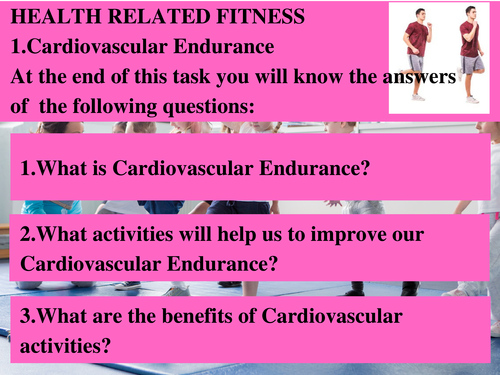 Grade 3 - Health Related Fitness - Cardiovascular Endurance | Teaching ...
