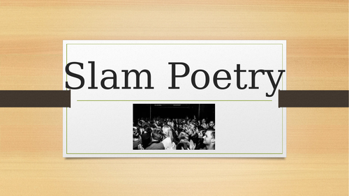 Poetry Slam PowerPoint Year 5 English | Teaching Resources