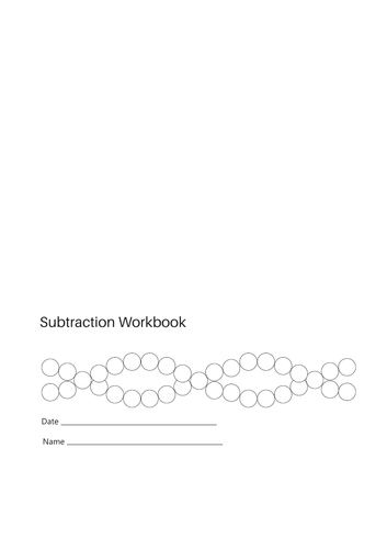 Subtraction Workbook | Teaching Resources