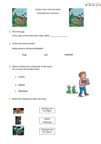 Julia Donaldson Comprehension Bundle | Teaching Resources