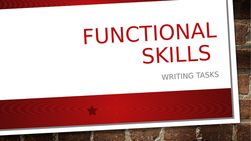 functional-skills-english-e3-level-1-writing-tasks-teaching-resources