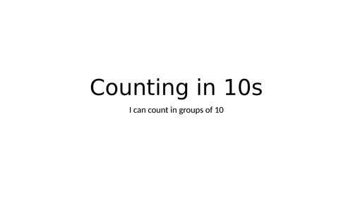 Counting in 10s Minecraft PPT Year 1 / 2 | Teaching Resources