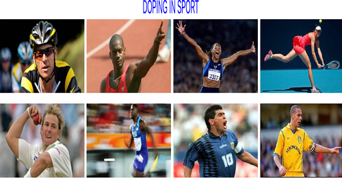 OCR A LEVEL PE - DOPING IN SPORT | Teaching Resources