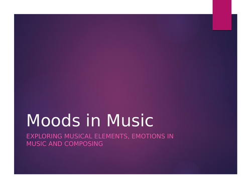Musical Elements, Emotions and Composing unit - Anger | Teaching Resources