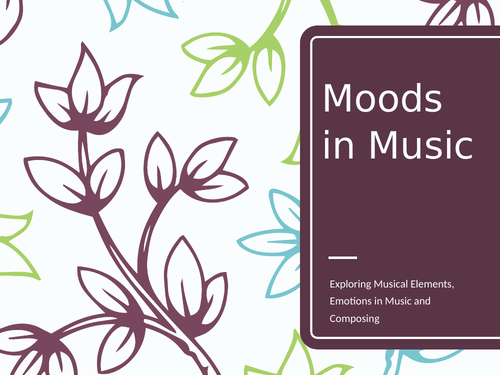 Musical Elements, Emotions and Composing unit - Love | Teaching Resources