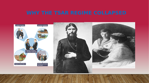 The Collapse of the Tsarist Regime. Reasons why the Tsar Government ...