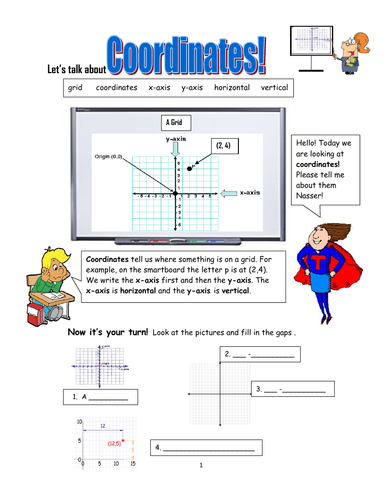 Coordinates and Grids! | Teaching Resources