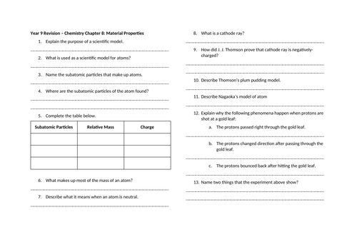 Cambridge Checkpoint and Beyond - Chemistry Secondary 1 (Year 9 ...